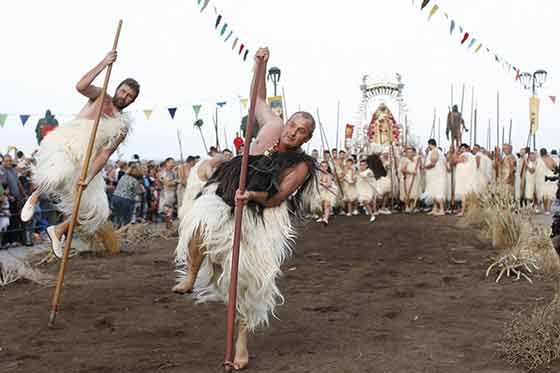 Representación de la Ceremonia del Hallazgo de la Virgen de Candelaria ...